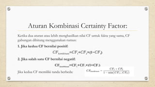 Certainty Factor.pptx Belajar mandiri Metode CF | PPTX
