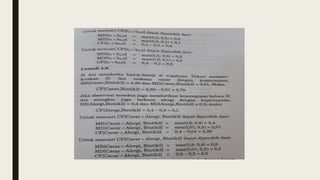 Certainty factor (faktor kepastian sistem pakar) | PPTX