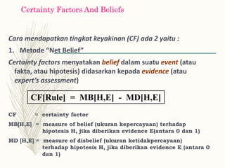 Sistem Pakar Certainty factor | PPTX
