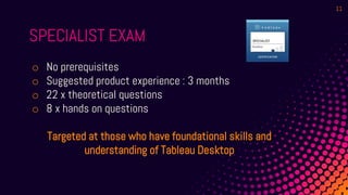Certifiably Tableau Presentation | PPTX