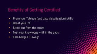Certifiably Tableau Presentation | PPTX