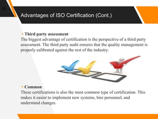 ISO Certification Overview | PPTX | Business | Business and Finance