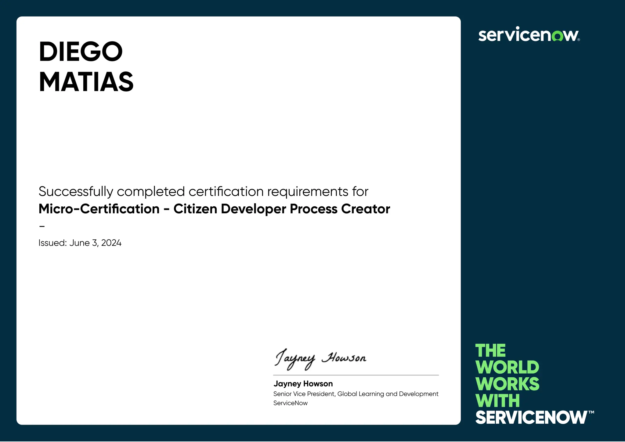 Micro-Certification - Citizen Developer Process Creator | PPT