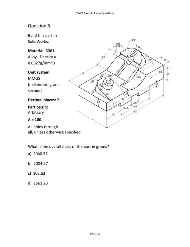 CERTIFICACIÓN SOLIDWORKS CSWA Sample Exam BASE YOKE.pdf