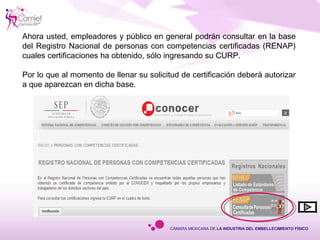 Certificacion de las competencias | PPT