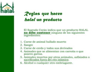 Certificacion halal | PDF