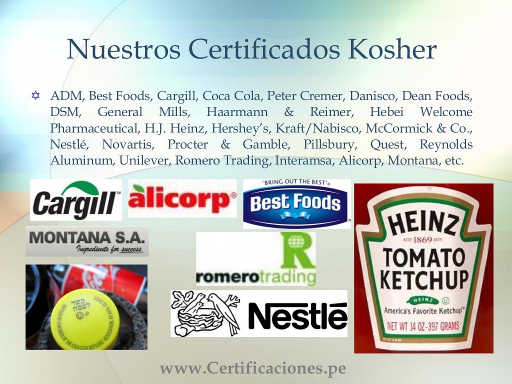 Proceso De Certificación Kosher – AAHOXN
