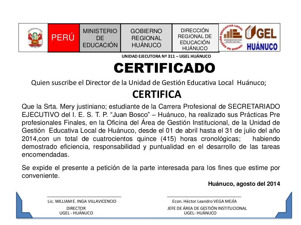 Certificado De Conocimiento Certificado De Conocimiento
