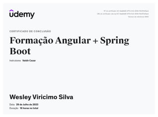Angular + Spring boot | PDF
