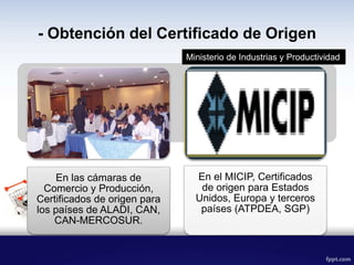 Certificado de origen presentacion | PPTX