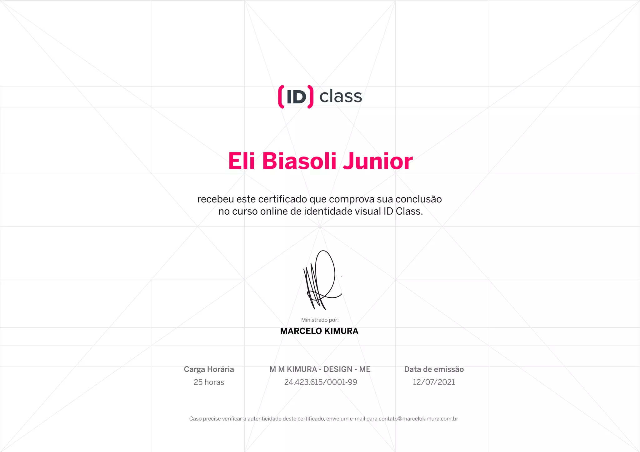 Certificado Id Class Ppt