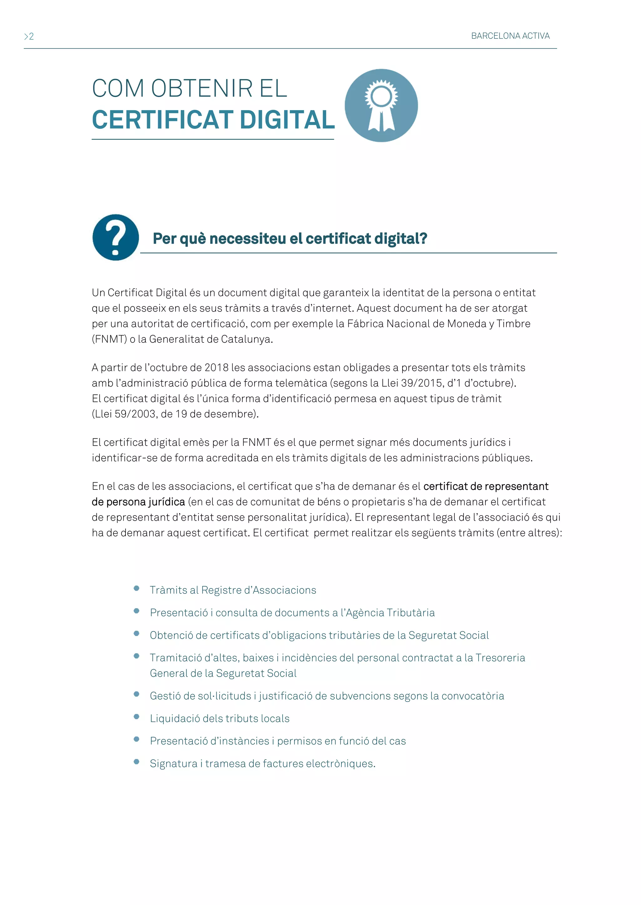 Certificat digital | PDF