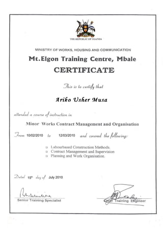 Certificate | DOC