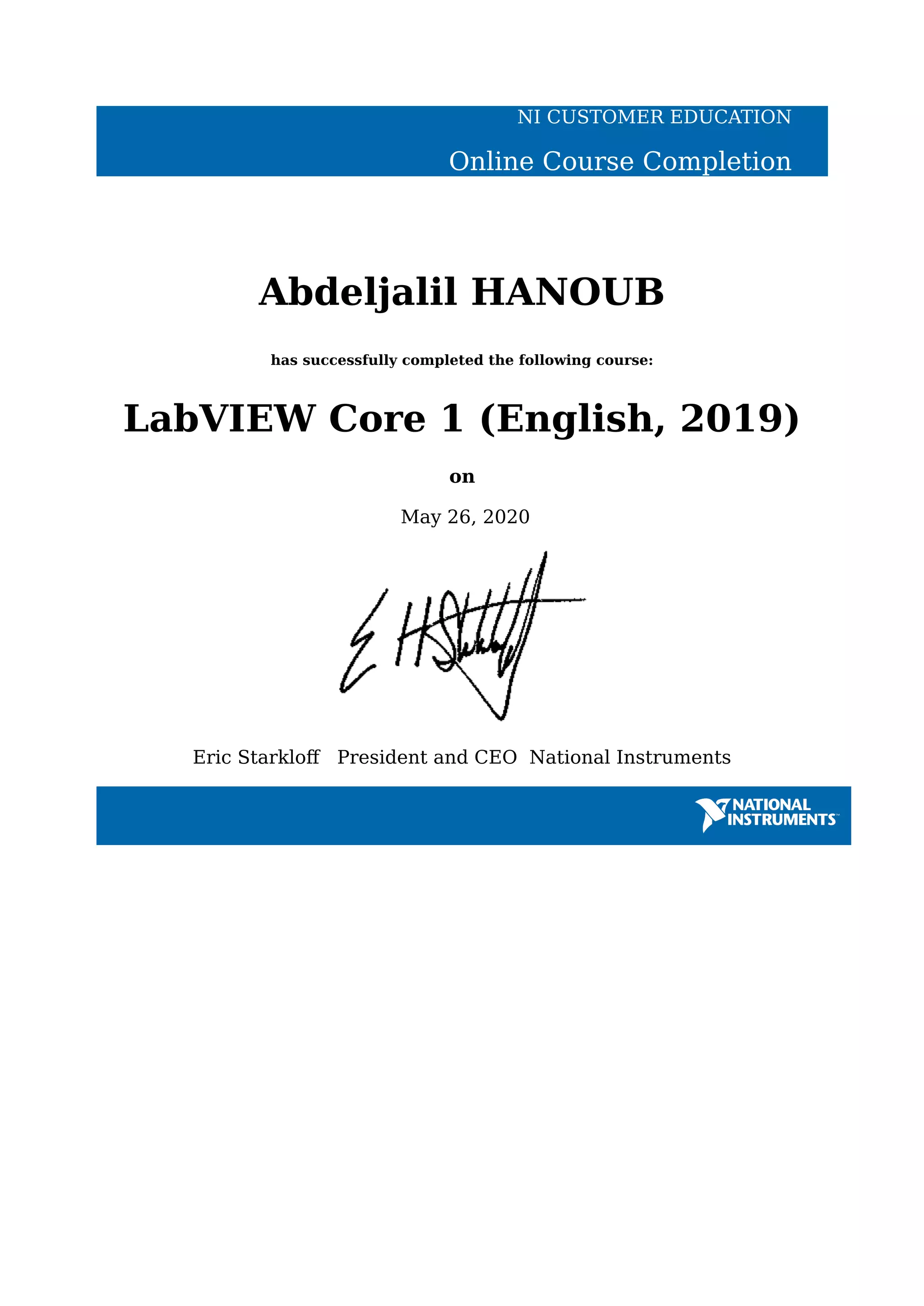 LabVIEW Core 1 | PDF