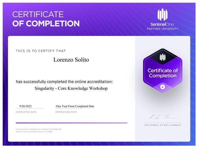 Singularity - Core Knowledge Workshop | PPT