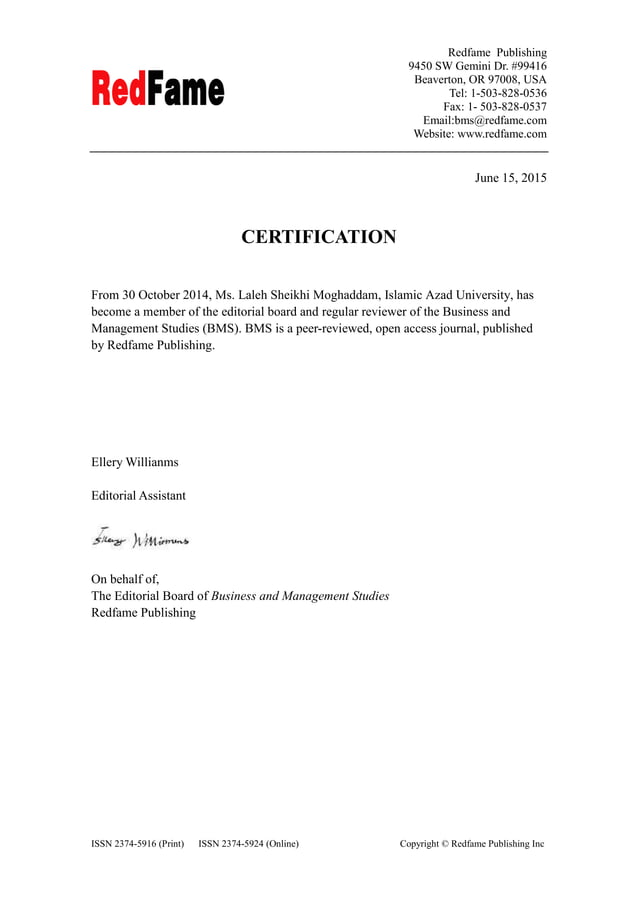 Certificate-BMS | PDF