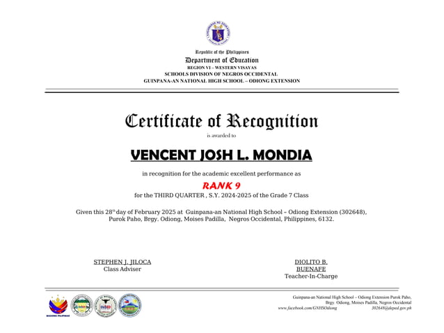 Certificate-GRADlsjf;lsjf;sjf;sjf;sljf;slfjE 7.ppt