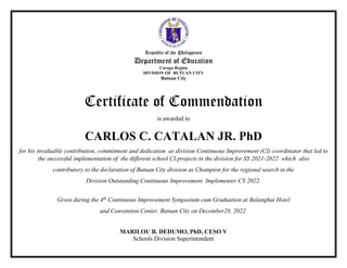 tHIS IS A SAMPLE CERTIFICATE IN DEPED FOR CI | DOCX