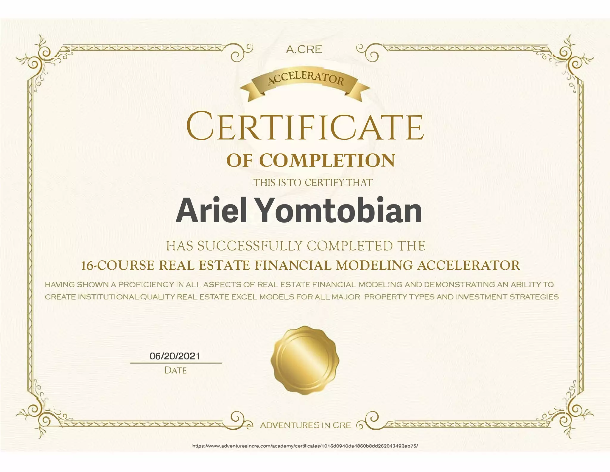A.CRE Accelerator | PDF