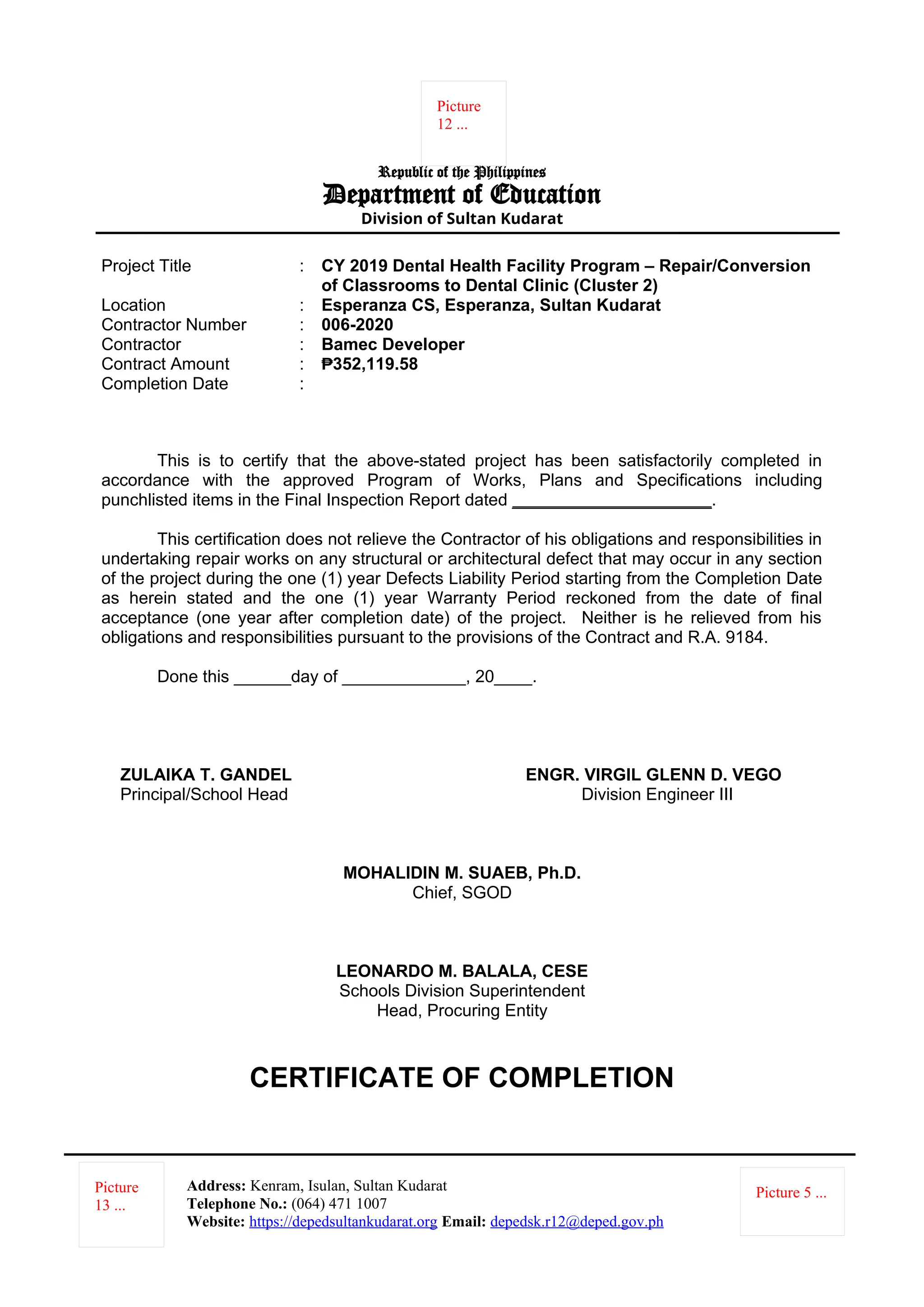 CERTIFICATE-OF-COMPLETION CERTIFICATE OF COMPLETION | DOCX
