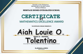CERTIFICATE-WITH-HONORS-Q1-SHS......pptx