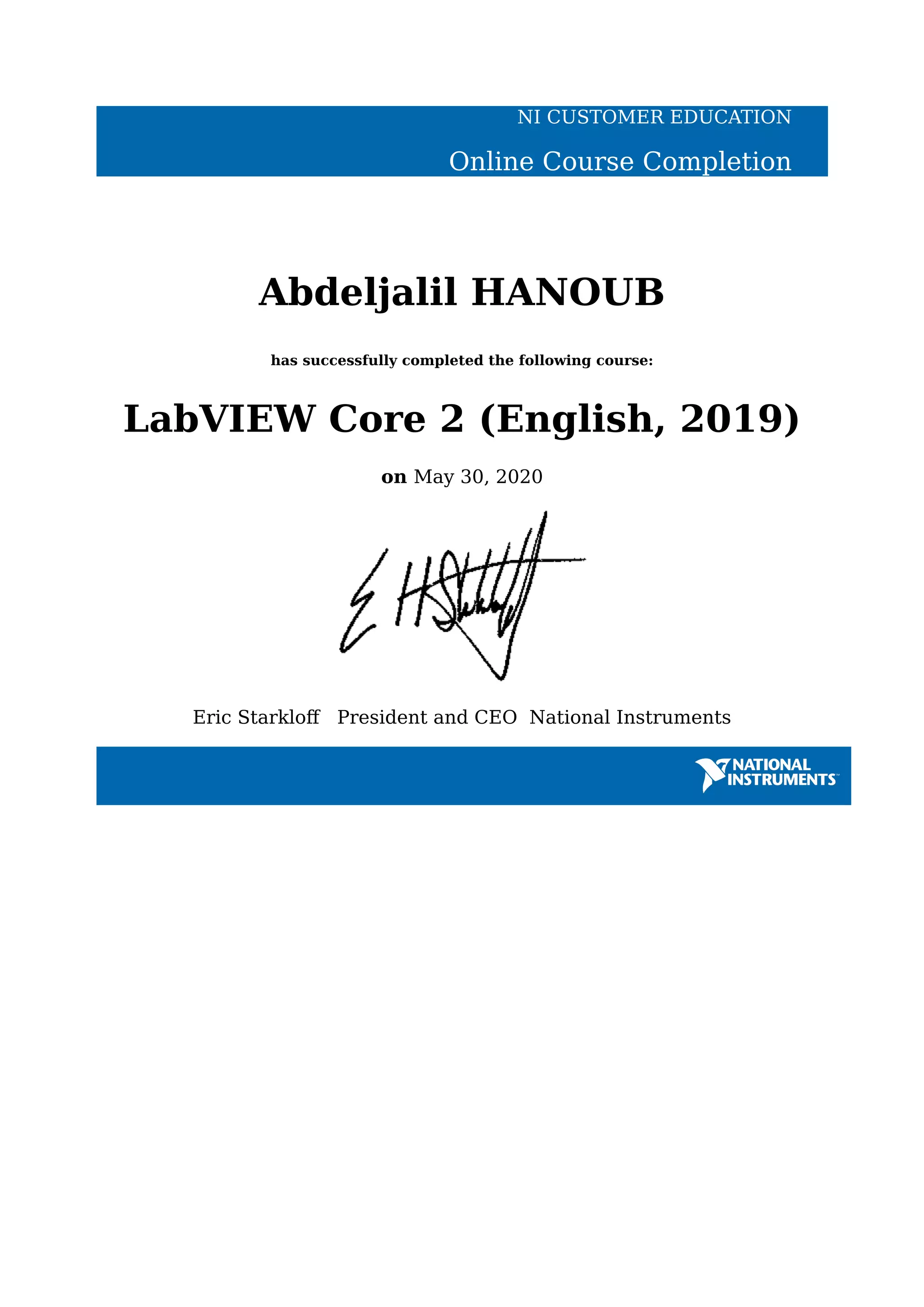 LabVIEW Core 2 | PDF