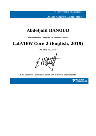 LabVIEW Core 2 | PDF