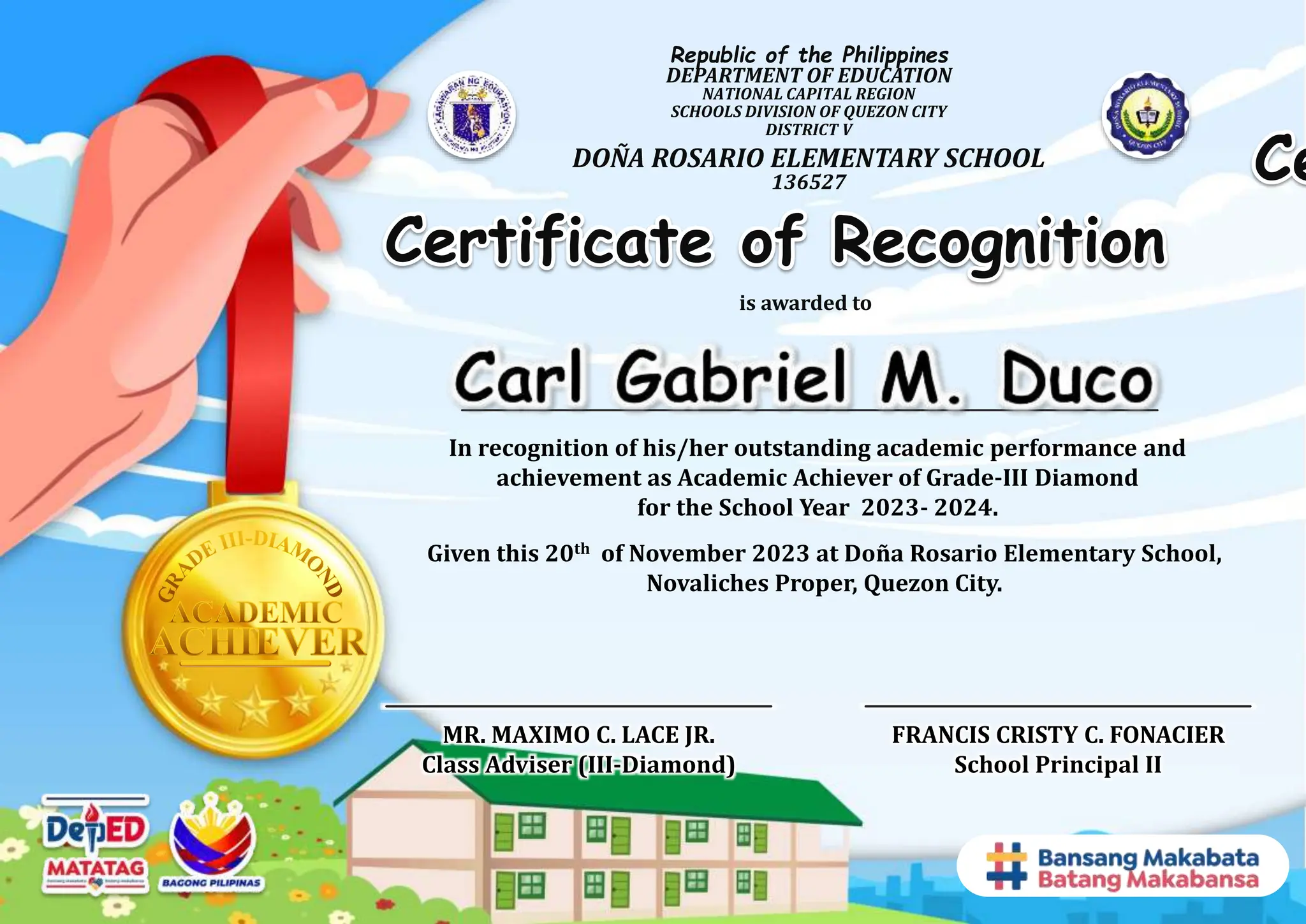 CERTIFICATE 2023 Q1 Deped Themed Design.pptx