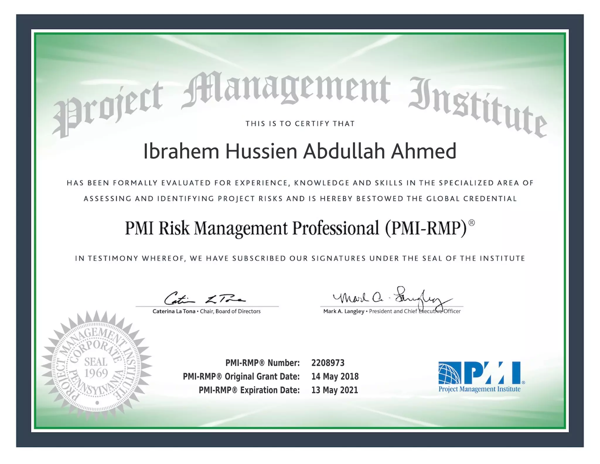 Risk Management Professional (RMP) | PDF