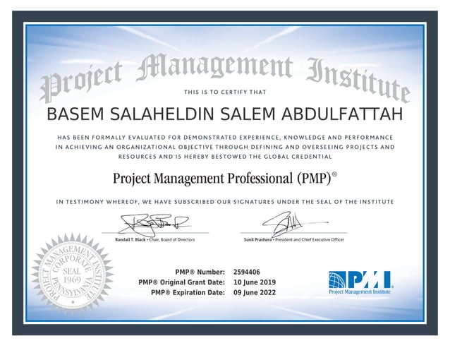 Project management professional PMP® | PDF