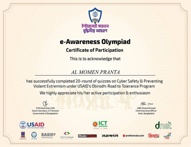 Certificate al momen pranta cyber_safety
