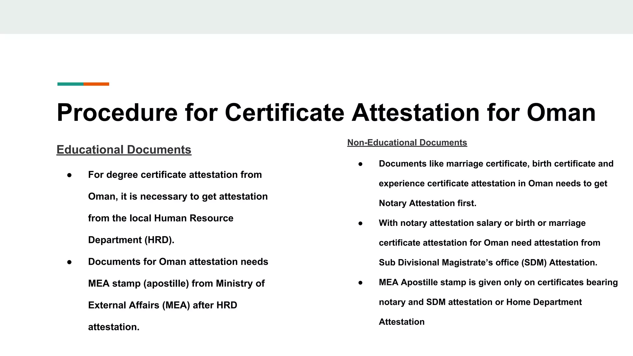 Certificate attestation for Kuwait | PPT
