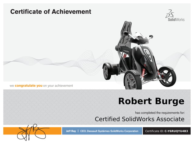 Certified SolidWorks Associate | PDF