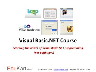 Certificate Course in VB .Net by EduKart.com