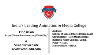 Certificate course in vfx | PPTX