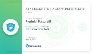 Introduction to R | PPT
