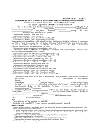 Certificate formats for jee main 2014 counselling | PDF