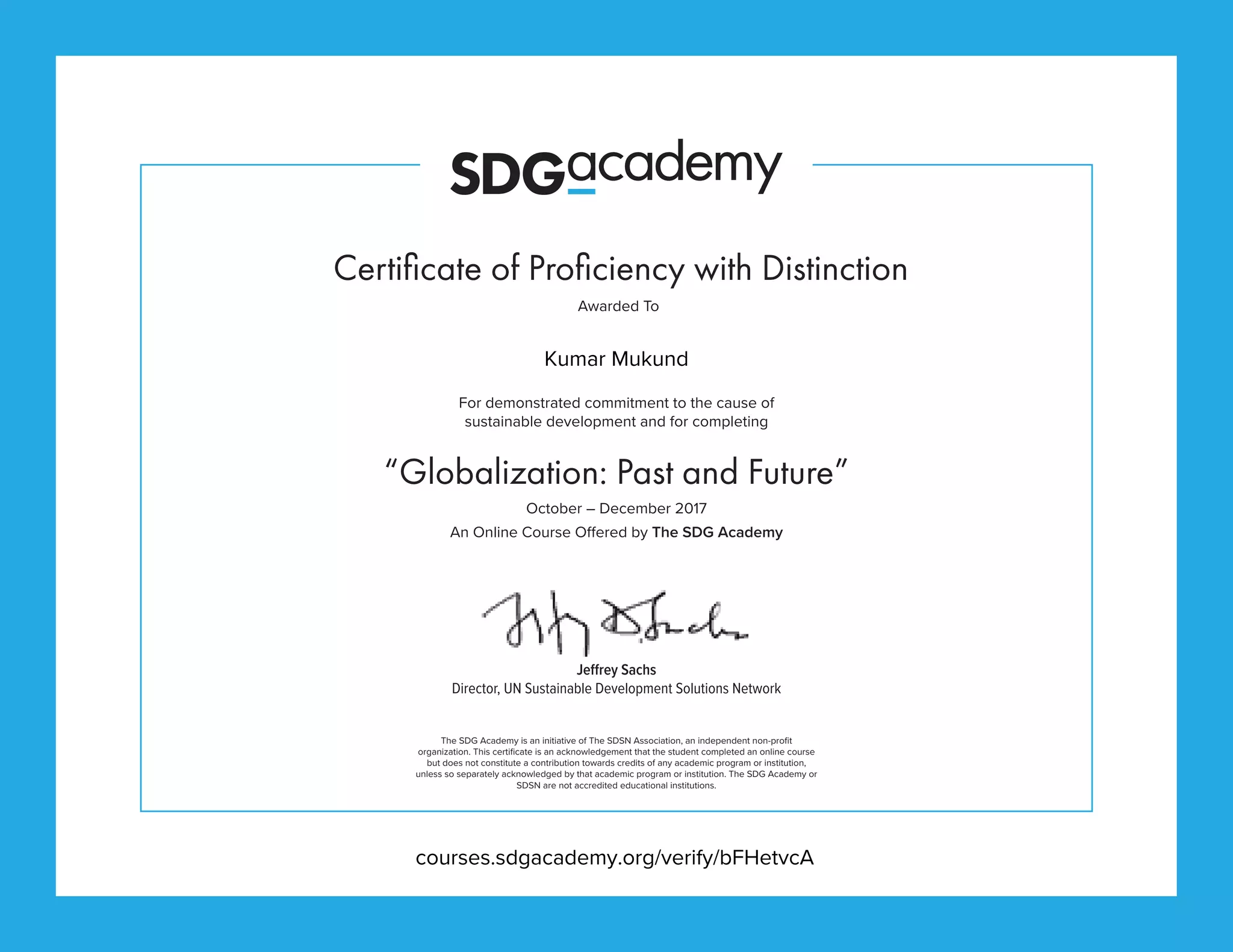 Certificate_Globalization Past and Future | PDF