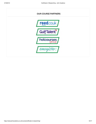 Certified Information Systems Professional - John Academy | PDF