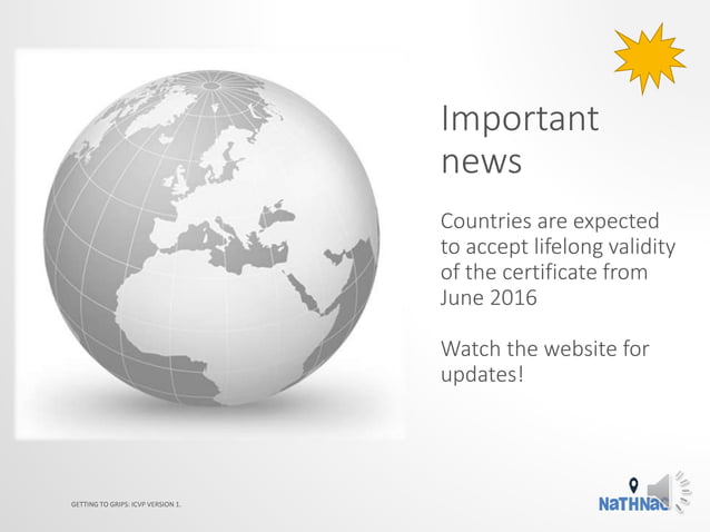 NaTHNaC education- how to complete ICVPs for health professionals | PPT