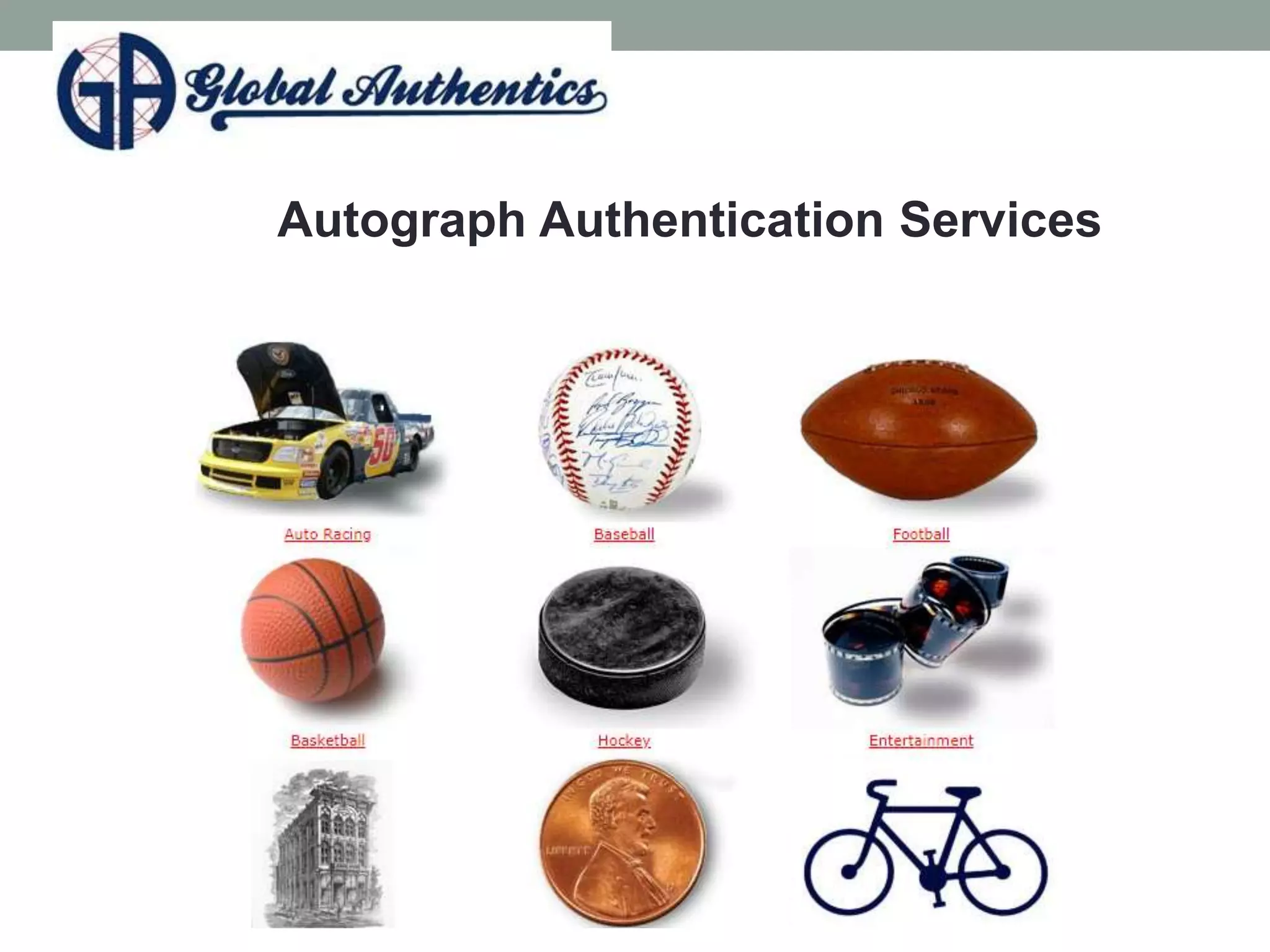 Certificate of authenticity autographs | PPT