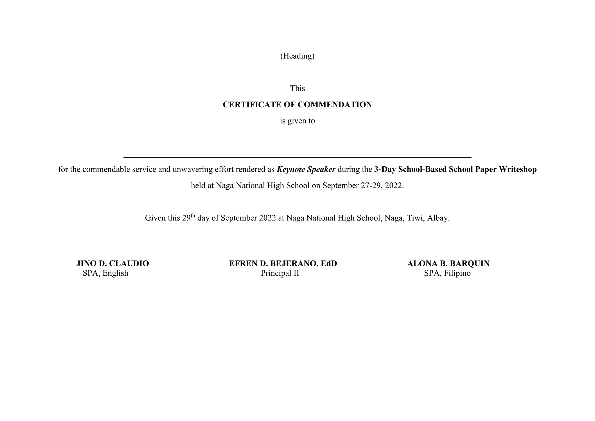 certificate of commendation content.docx