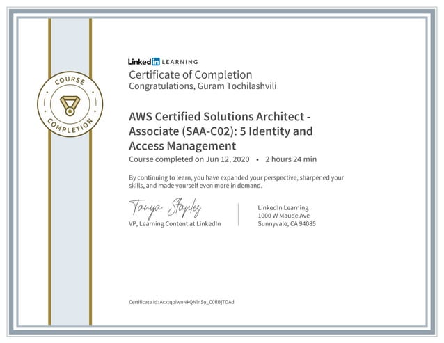 aws certified solutions architect - associate (saa-c02)_ 5 identity and ...
