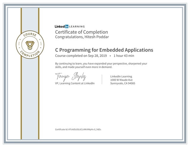 C programming for embedded applications | PPT