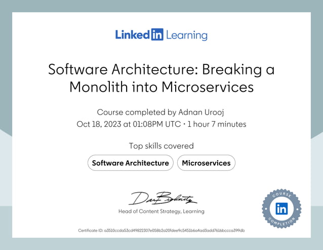 Microservices Certification | PPT