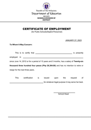DepEd certificate of employment format.docx