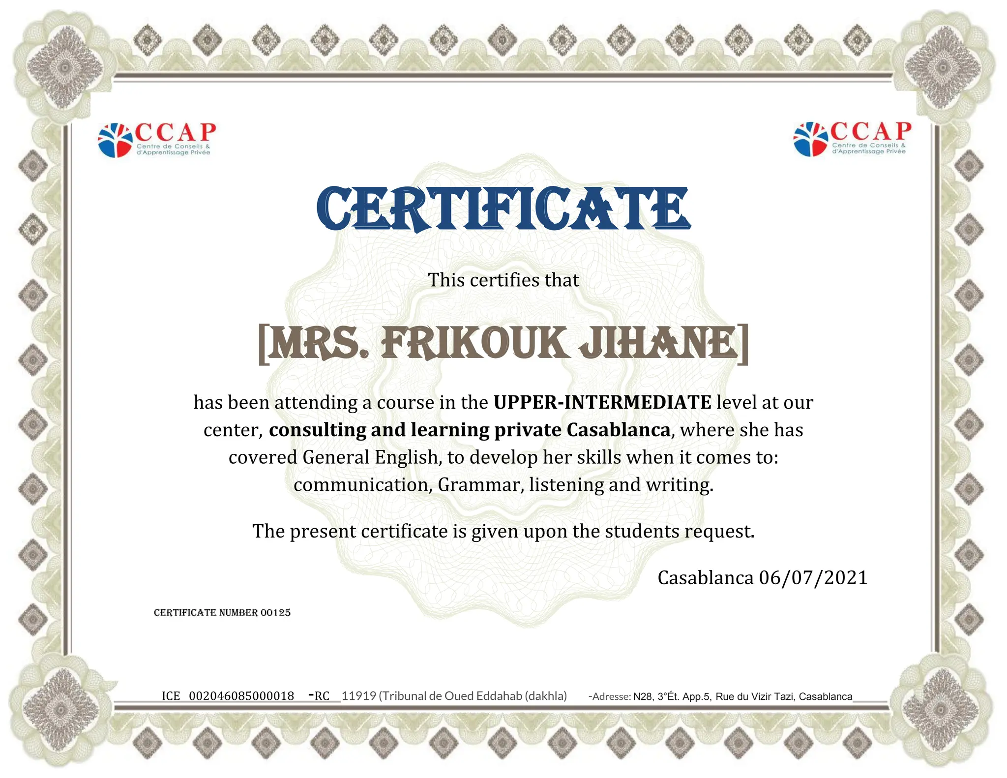 Certificate of english .pdf