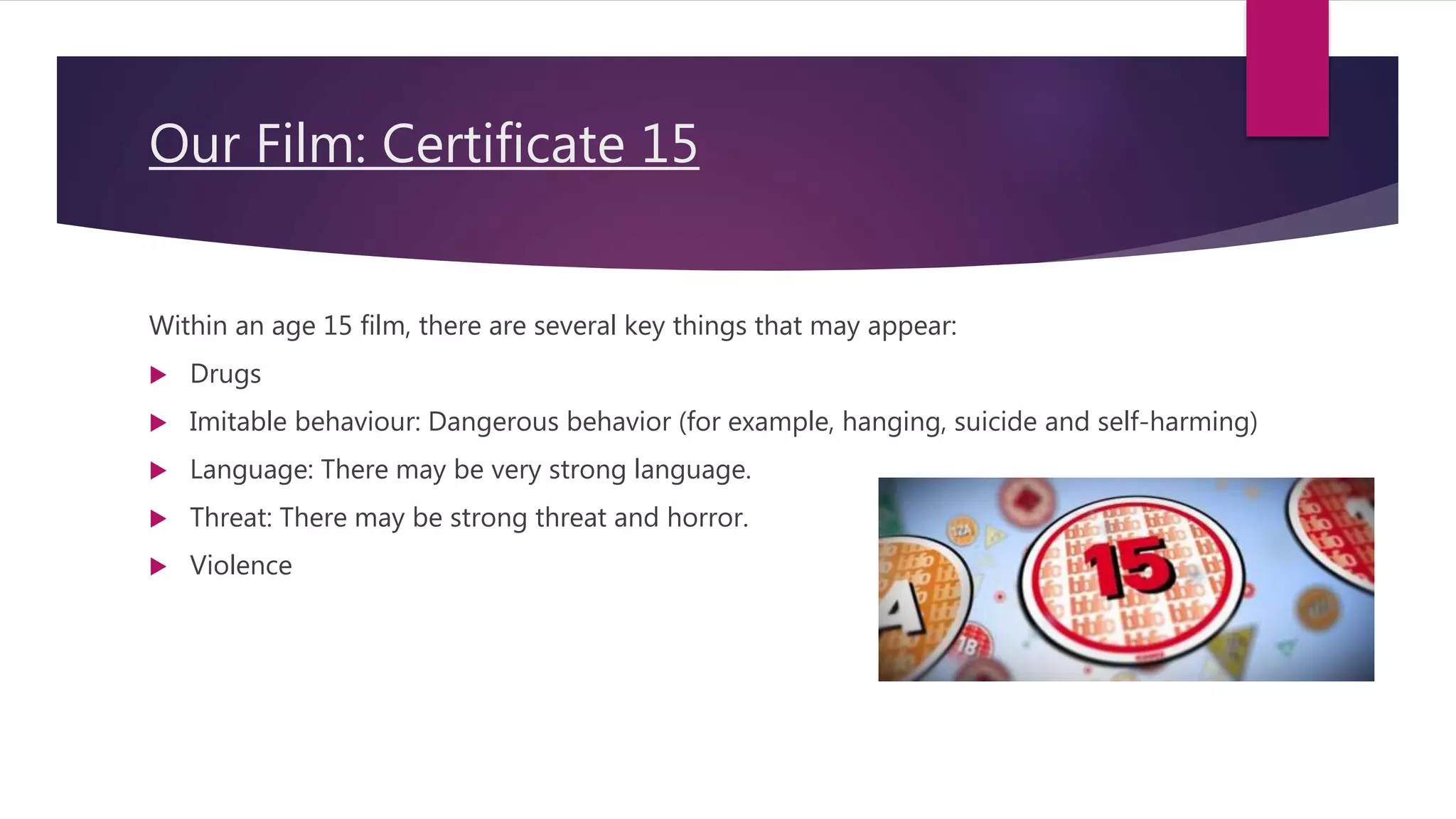 Certificate of film | PPTX | Medical Health
