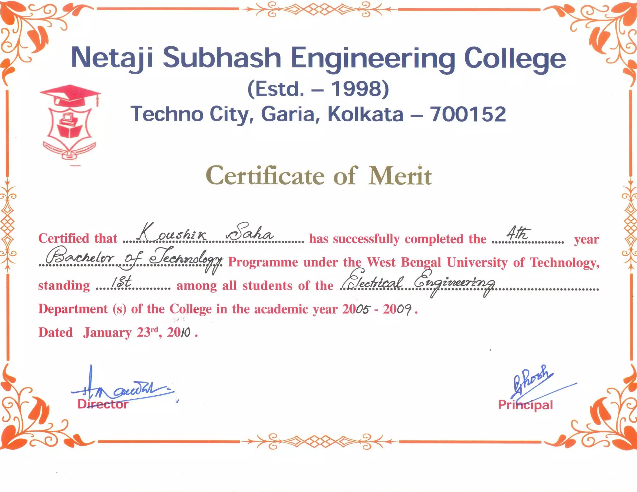 Certificate of merit | PPT