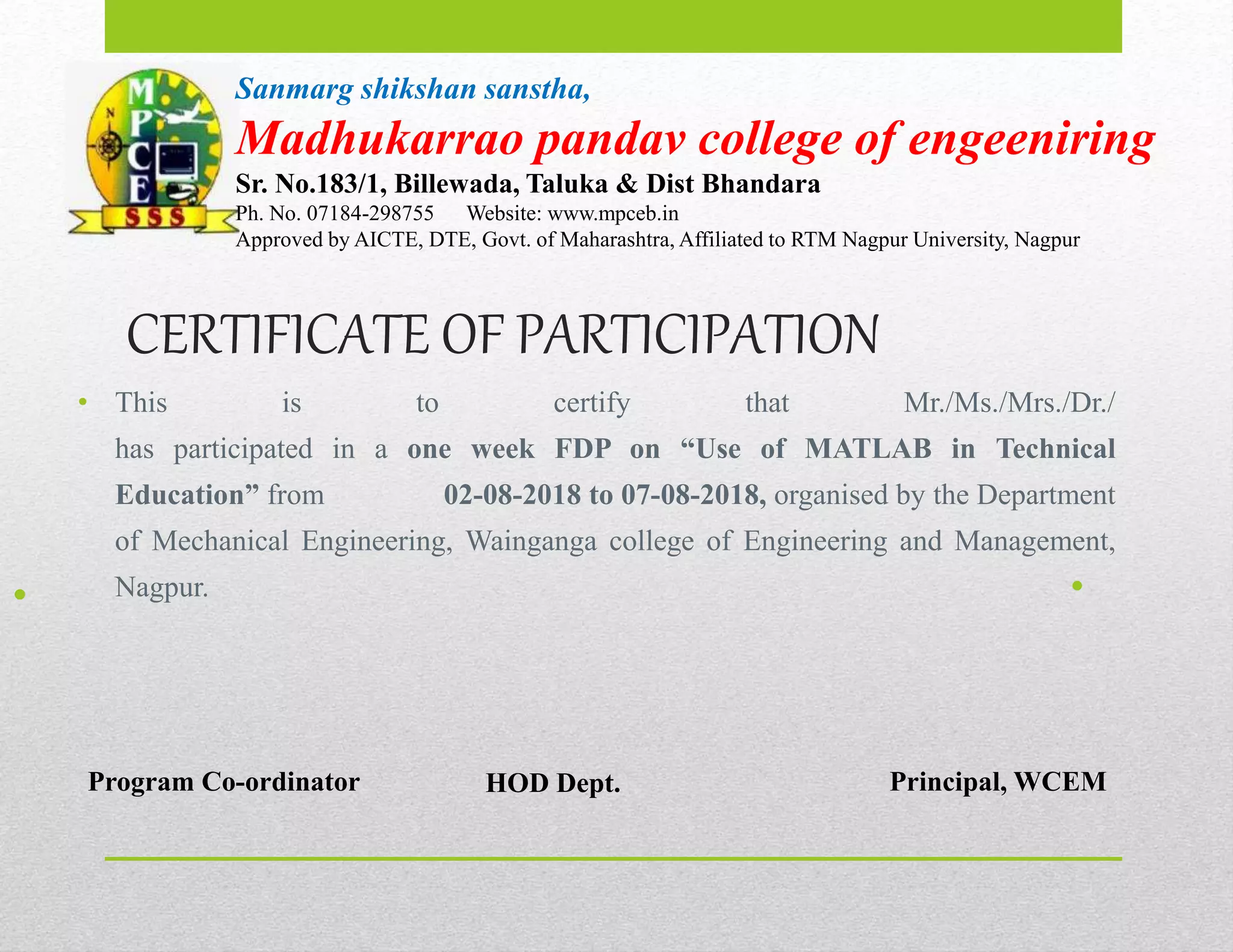 CERTIFICATE OF participation - Copy.pptx